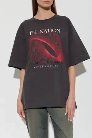 P.E Nation Snap" T-shirt