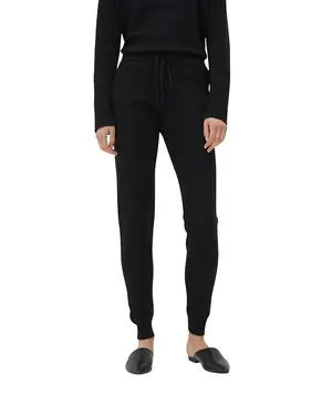 Chinti & Parker Pure Cashmere Track Pants - Black