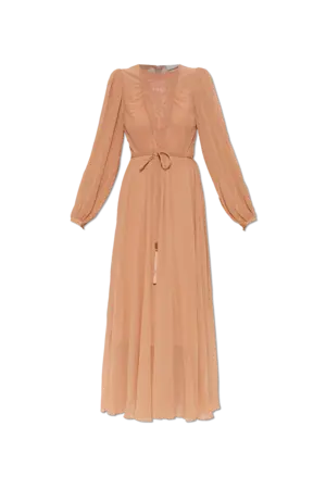 Zimmermann Dress With Lace Insert At The Neckline