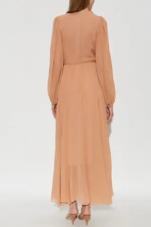 Zimmermann Dress With Lace Insert At The Neckline