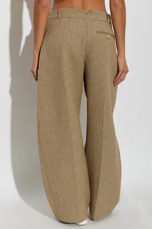 Jacquemus Cotton Pants ‘ovalo