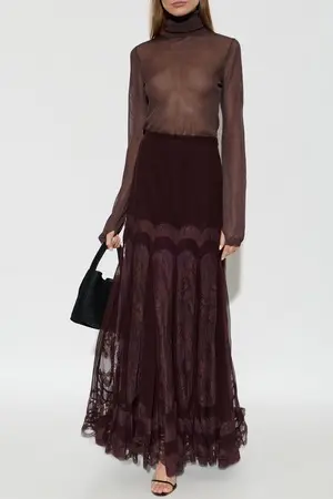 Zimmermann Transparent Turtleneck
