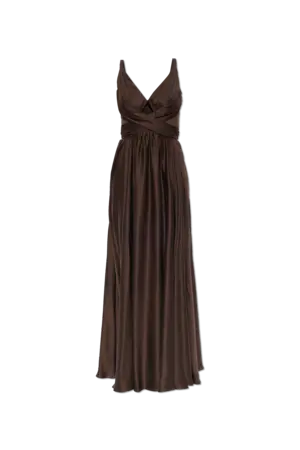Zimmermann Silk Dress With Draping