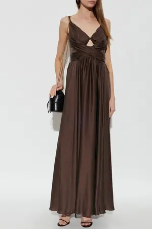 Zimmermann Silk Dress With Draping