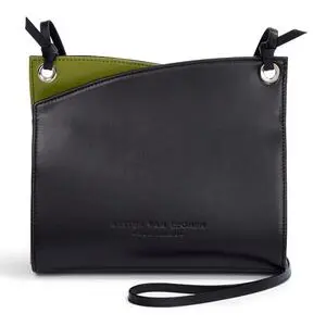 HESTER VAN EEGHEN Color Blocked Leather Shoulder Bag