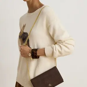 Ralph Lauren Medium Adair Ii Crossbody Bag - Chestnut Brown
