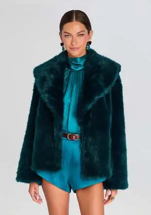 Retrofete Olsen Faux Fur Jacket