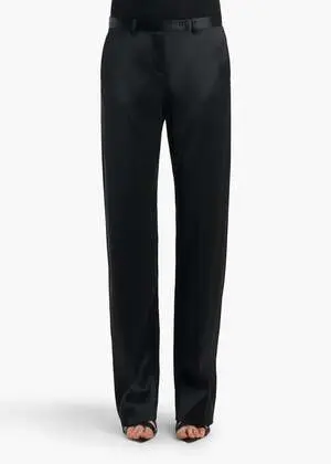 Khaite Hunter Pant In Satin