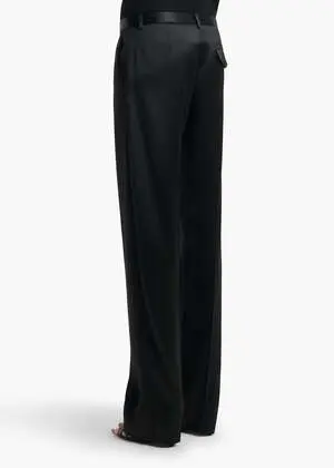 Khaite Hunter Pant In Satin