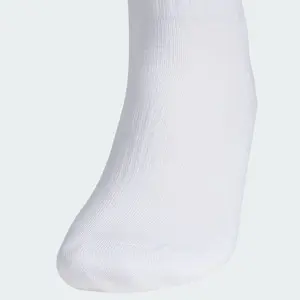Adidas Athletic Cushioned Quarter Socks Pack Of 6 - White / Black