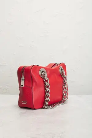 Prada Vitello Daino Shoulder Bag