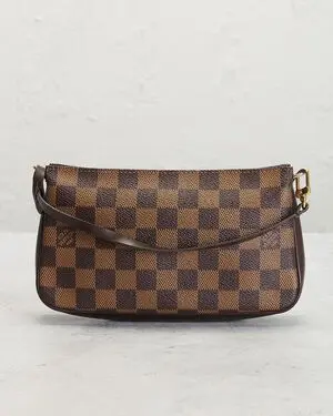 FWRD RENEW Louis Vuitton Damier Ebene Navona Pochette Accessoires Shoulder Bag