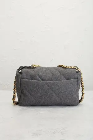 Chanel Wool Medium 19 Flap Bag
