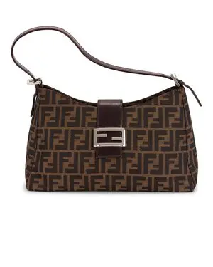 FWRD RENEW Fendi Zucca Shoulder Bag
