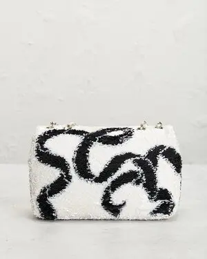 FWRD RENEW Chanel Sequin Ribbon Mini Rectangular Flap Bag