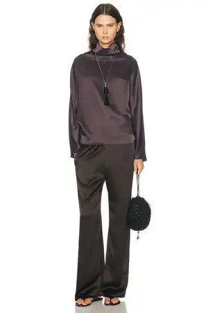 Citizens Of Humanity Ilaria Draped Top - Espresso