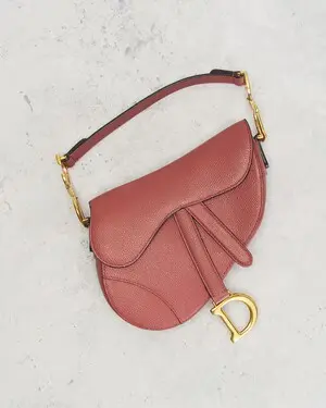 FWRD RENEW Dior Mini Saddle Bag