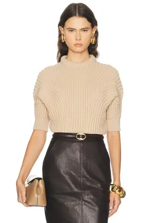 Sportmax Crochet Sweater - Beige