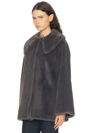 BY MALENE BIRGER Faux Fur Jacket