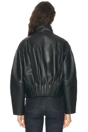 BY MALENE BIRGER Suzanne Leather Jacket - Black