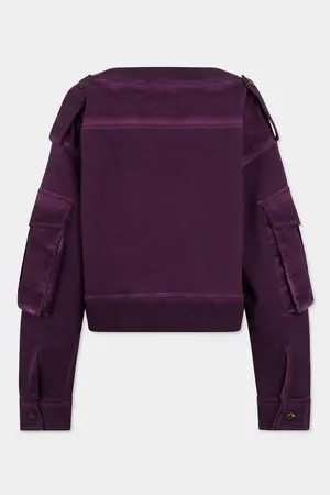 Dsquared2 Crewneck With Utility Pockets