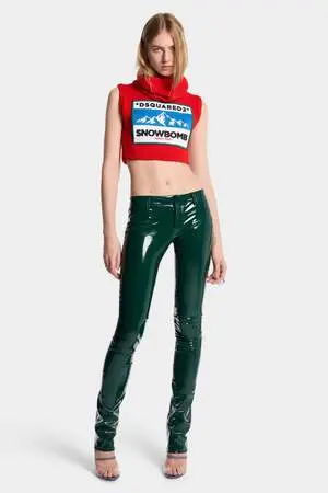 Dsquared2 Wet Tight Pant - Green