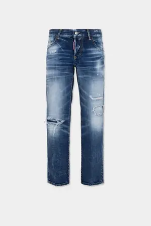 Dsquared2 Medium Ripped Baffo Jenna Jeans