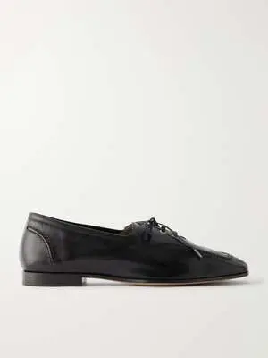 Bottega Veneta Leather Brogues - Black
