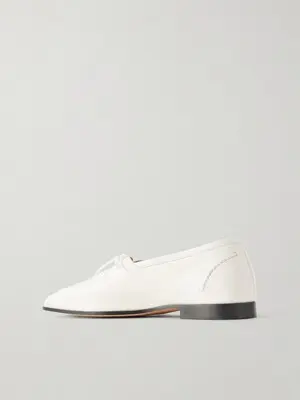 Bottega Veneta Leather Brogues - White