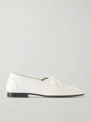 Bottega Veneta Leather Brogues - White
