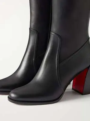 CHRISTIAN LOUBOUTIN Iranina 85 Leather Knee Boots