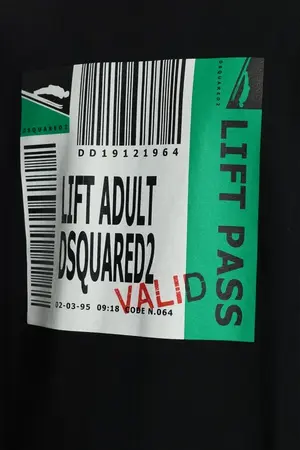 Dsquared2 Ski Pass Loose Fit T-shirt