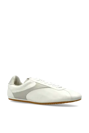 Bottega Veneta Leather Shoes With Logo