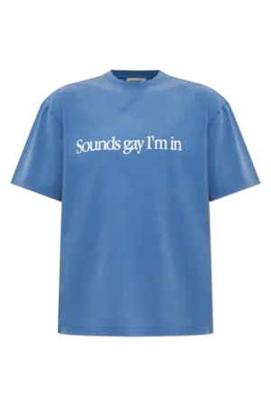CARNE BOLLENTE T-shirt With Print - Blue