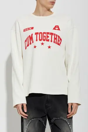 CARNE BOLLENTE Ribbed Long-sleeve T-shirt