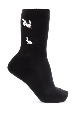 CARNE BOLLENTE Cotton Socks With Logo