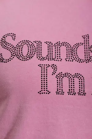 CARNE BOLLENTE T-shirt With Shimmering Sequins