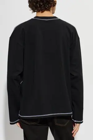 Versace Cotton Long-sleeve Top