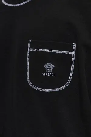 Versace Cotton Long-sleeve Top