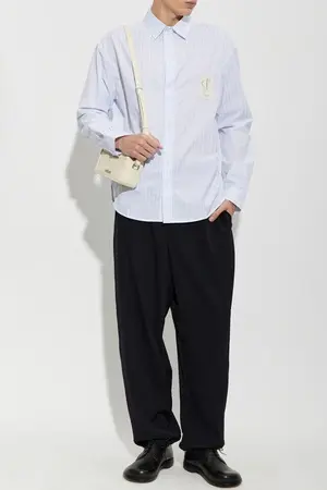 Jacquemus Wool Trousers 'gio' In Gray