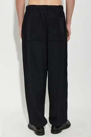 Jacquemus Wool Trousers 'gio' In Gray