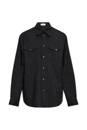 Versace Cotton Shirt With Pockets