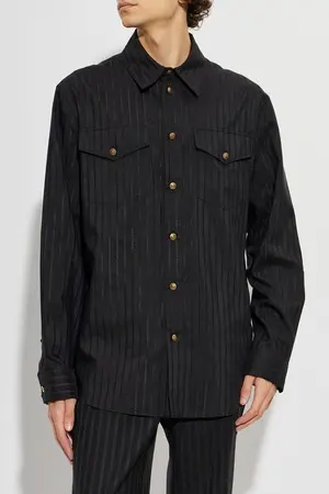 Versace Cotton Shirt With Pockets