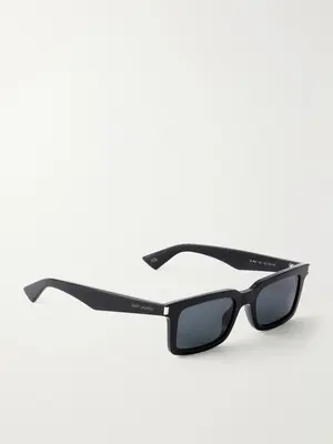 Saint Laurent D-frame Sunglasses - Black