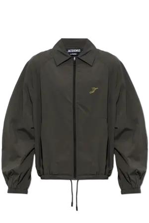 Jacquemus Light Jacket With Embroidered Logo