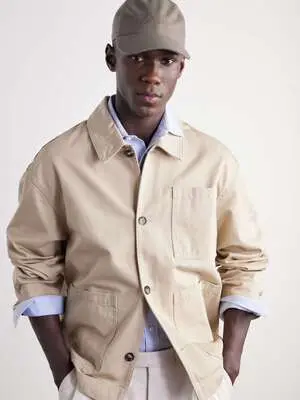 Brioni Logo-embroidered Cashmere-blend Baseball Cap