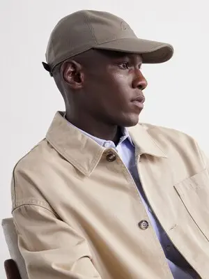 Brioni Logo-embroidered Baseball Cap - Neutrals
