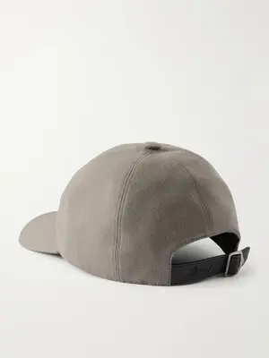Brioni Logo-embroidered Baseball Cap - Neutrals