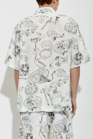 Jacquemus Patterned Short-sleeve Shirt - White