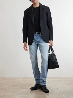 TOM FORD Cotton-jersey T-shirt - Black